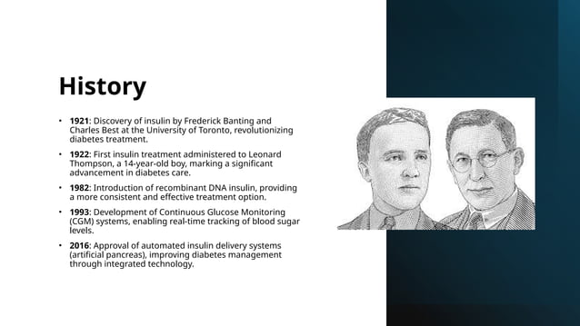 Introduction to Type 1 DM and history about insulin and DM demo.pptx