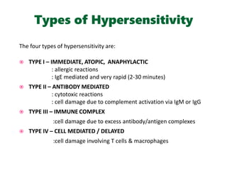 Type 1 hypersensitivity | PPTX