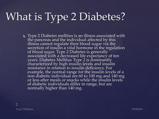 Type 2 diabetes | PPT
