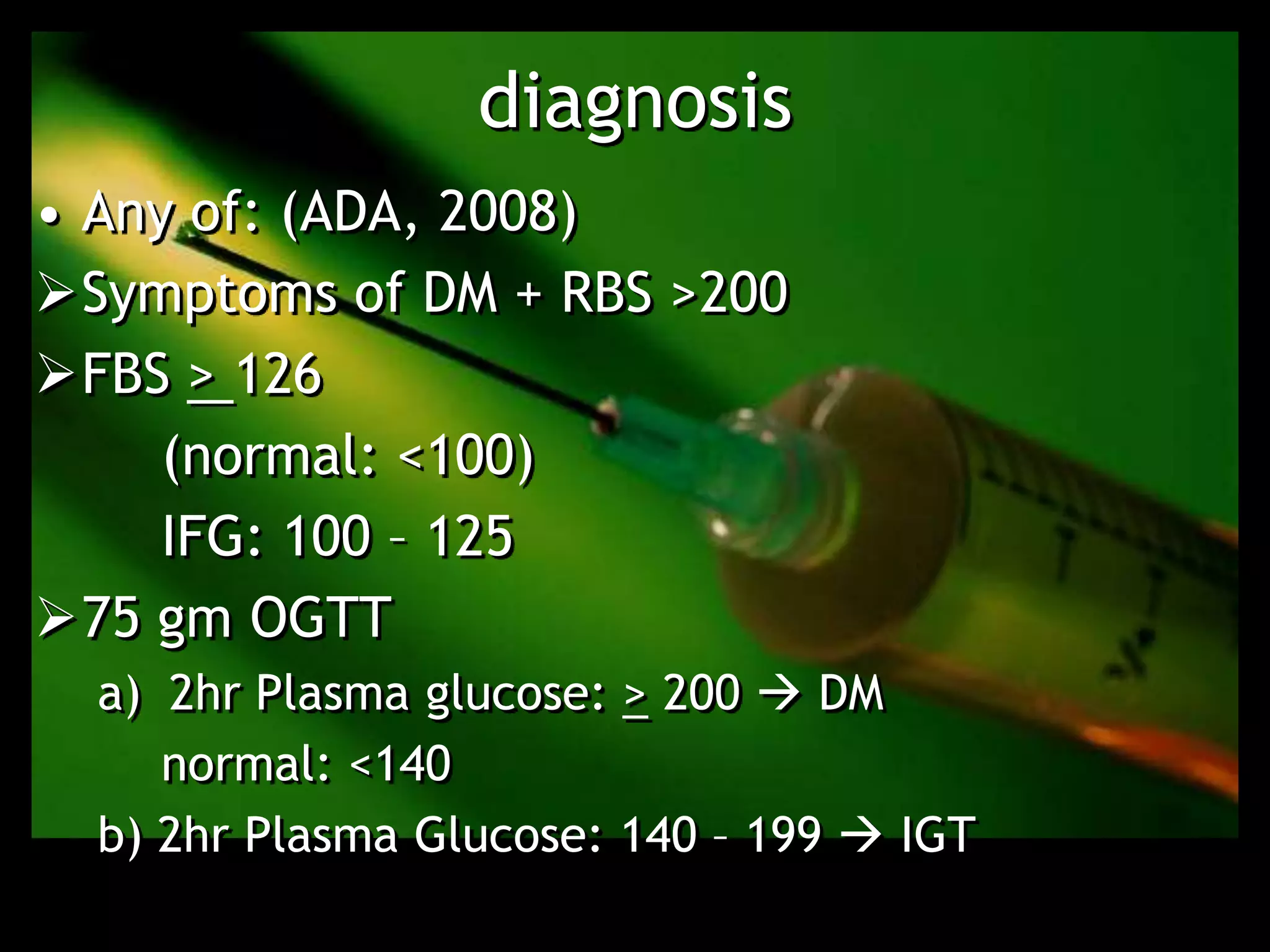 Type 2 DIABETES MELLITUS | PPTX