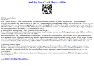 Type 2 Diabetes Mellitus (DM) | PPT