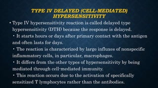 hypersensitivity reactions type 3 and 4 | PPTX