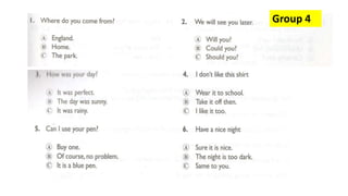 Type 3 questions examples | PPT