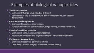 Overview Of Nanotechnology Historical Perspective Of Integration Of Biology , Chemistry And ...