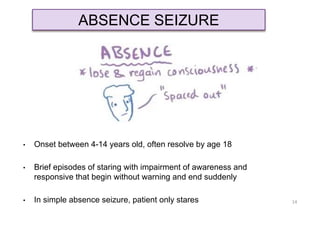 Type and evaluation of seizures | PPT