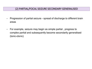 Type and evaluation of seizures | PPT