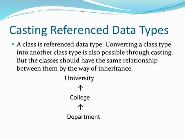 Type casting | PPTX