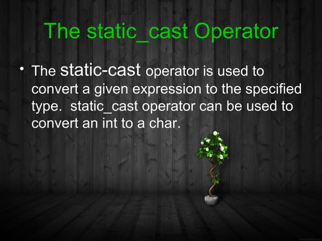 Type Casting In C Ppt Programming Languages Computing