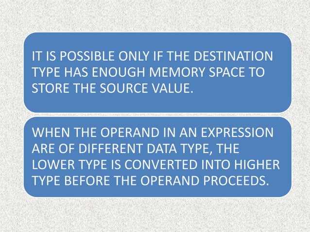Type casting & type conversion | PPTX