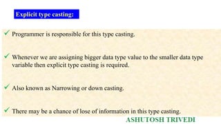 Type cast operator | PPTX