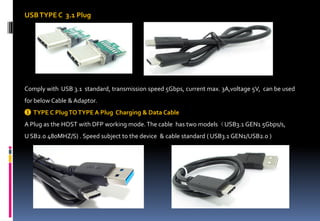 Type c cable introduction | PDF