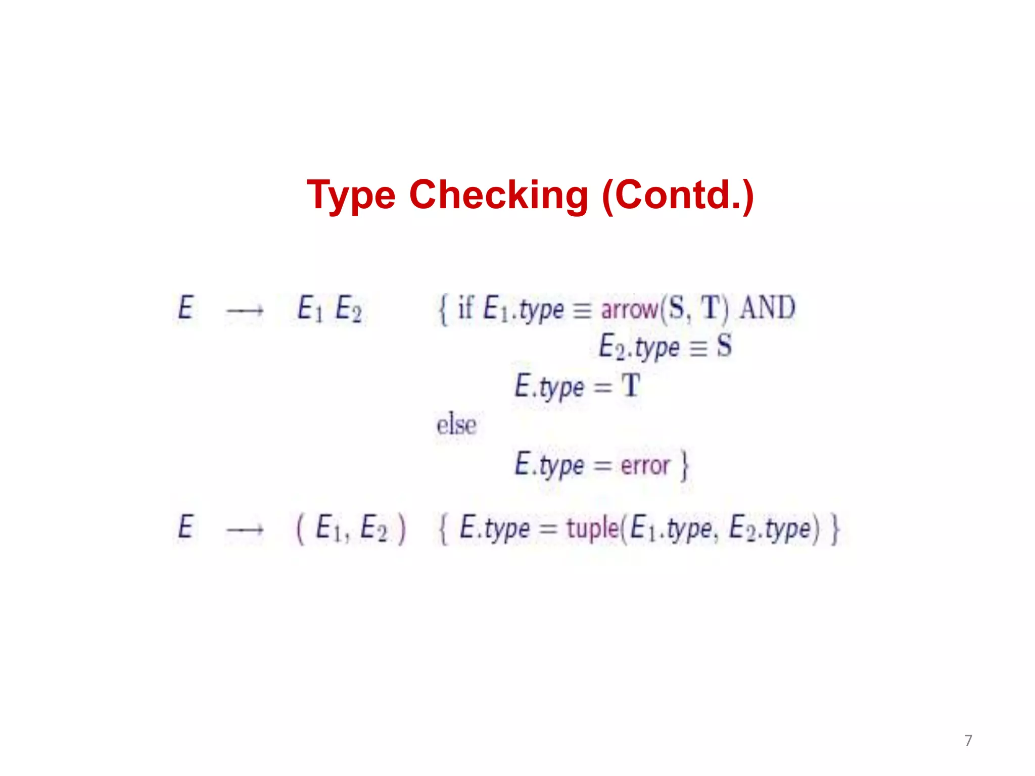 Type checking | PPTX