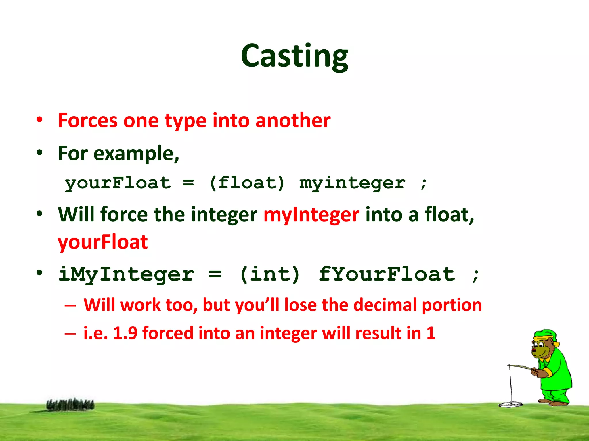 Type conversion | PPSX