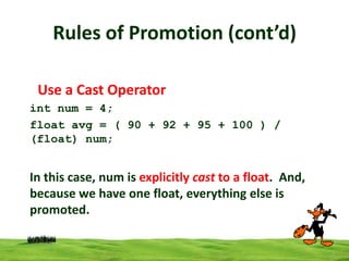 Type conversion | PPSX