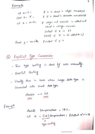 Type conversion in Compiler Construction | PDF