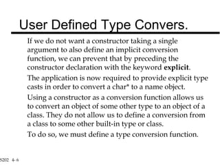 Type conversions | PPT