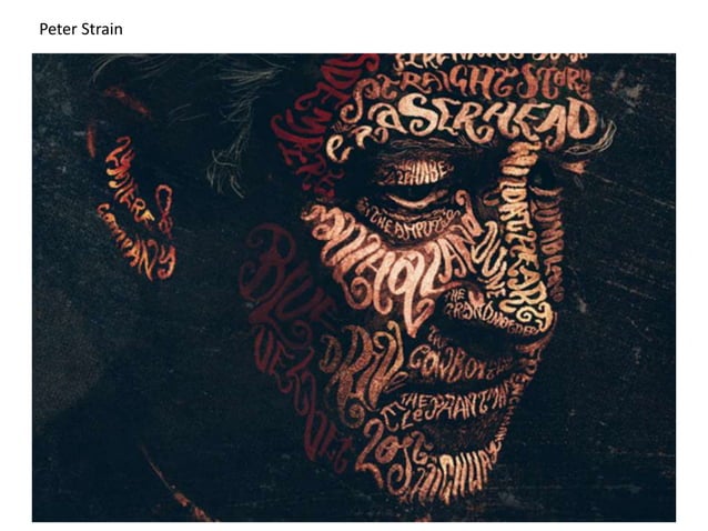 Type face moodboard portrait shoot and artist board 2021 | PPT