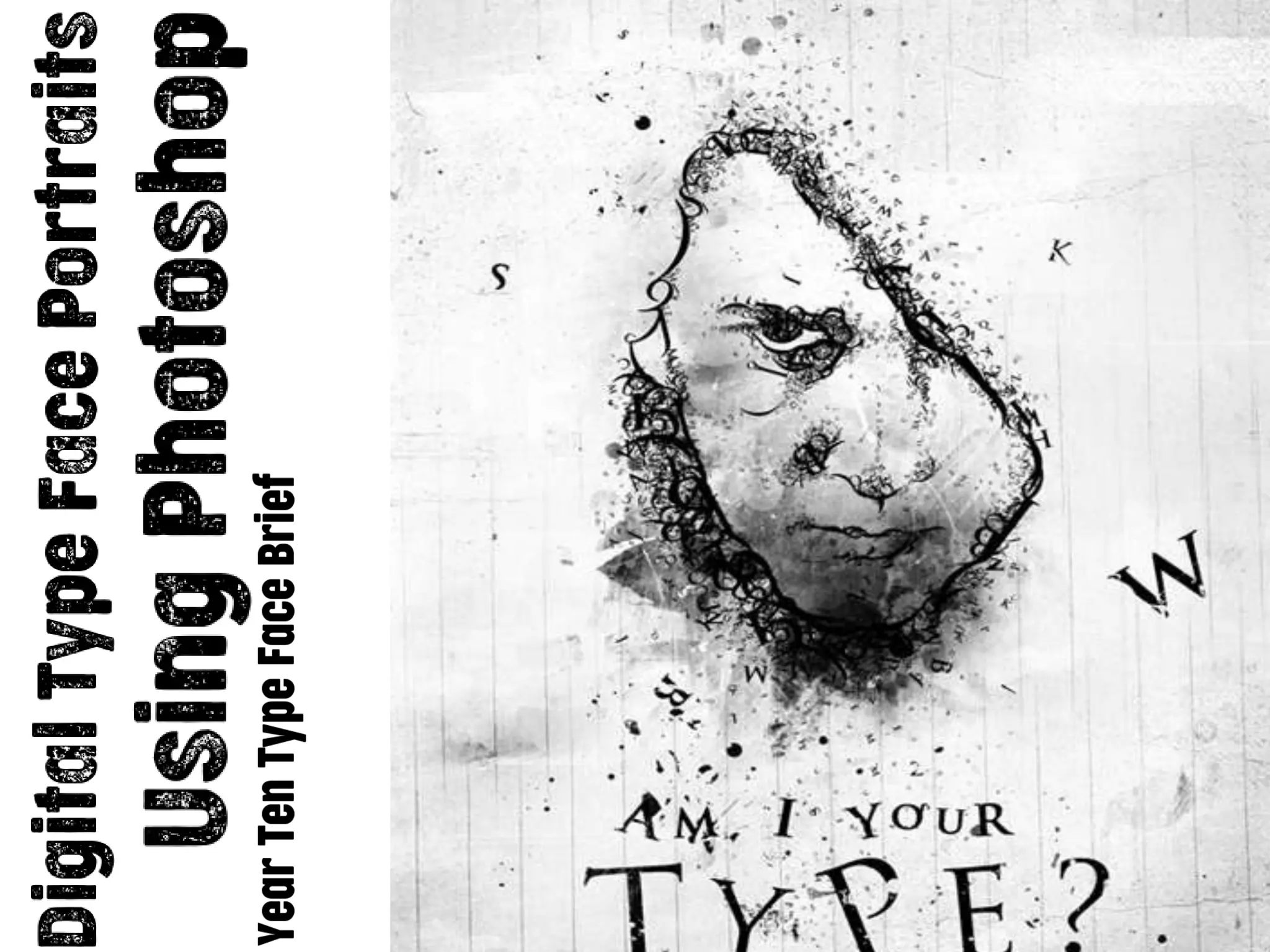 Type face photoshop lessons | PPT | Photo Editing Software | Computer ...