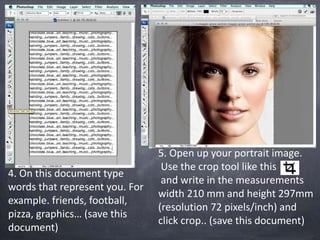 Type face photoshop lessons | PPT | Photo Editing Software | Computer ...