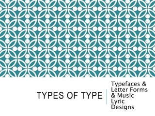 Typefaces | PPT