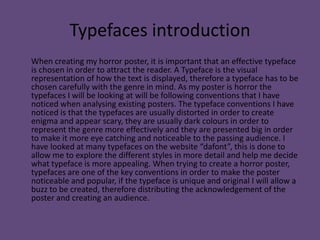 Typefaces for poster | PPTX