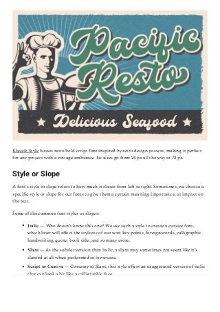 Typeface Vs Font : Comprehensive Guide to What You Should Know About ...