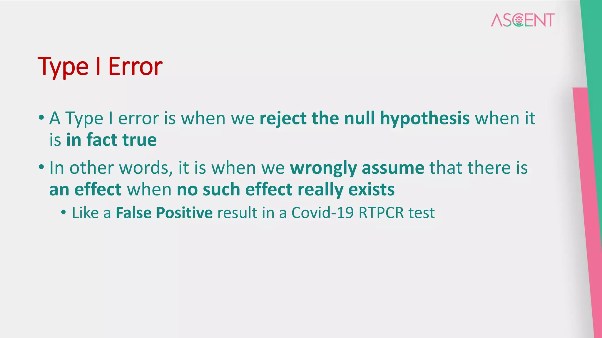 Type I And Type Ii Errors In Research Methodology Ppt 