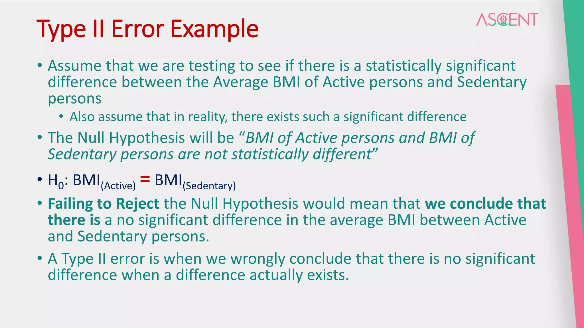Type I and Type II Errors in Research Methodology | PDF