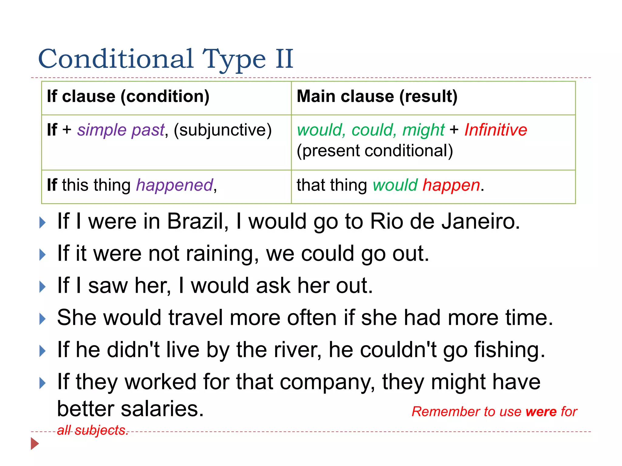 Type II Conditional | PPT