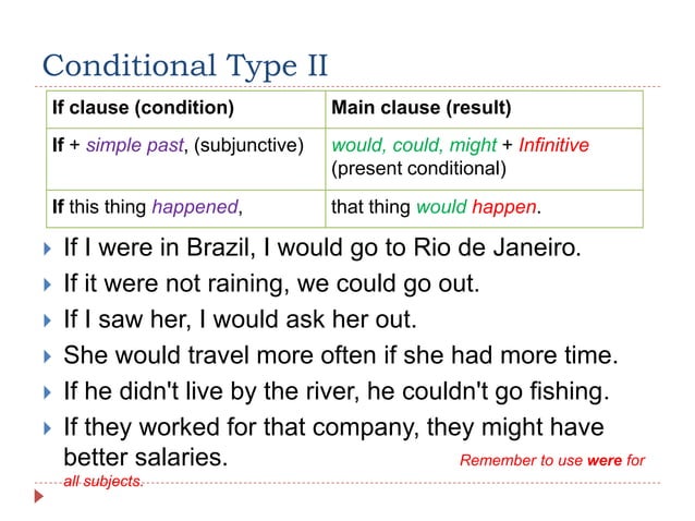 Type II Conditional | PPT