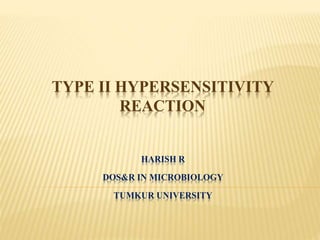Type II hypersensitivity reaction.pptx | Blood Disorders | Diseases and ...