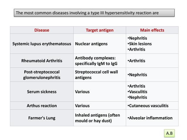 Type III Hypersensitivity | PDF | Blood Disorders | Diseases and Conditions