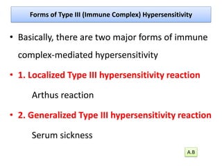 Type III Hypersensitivity | PDF