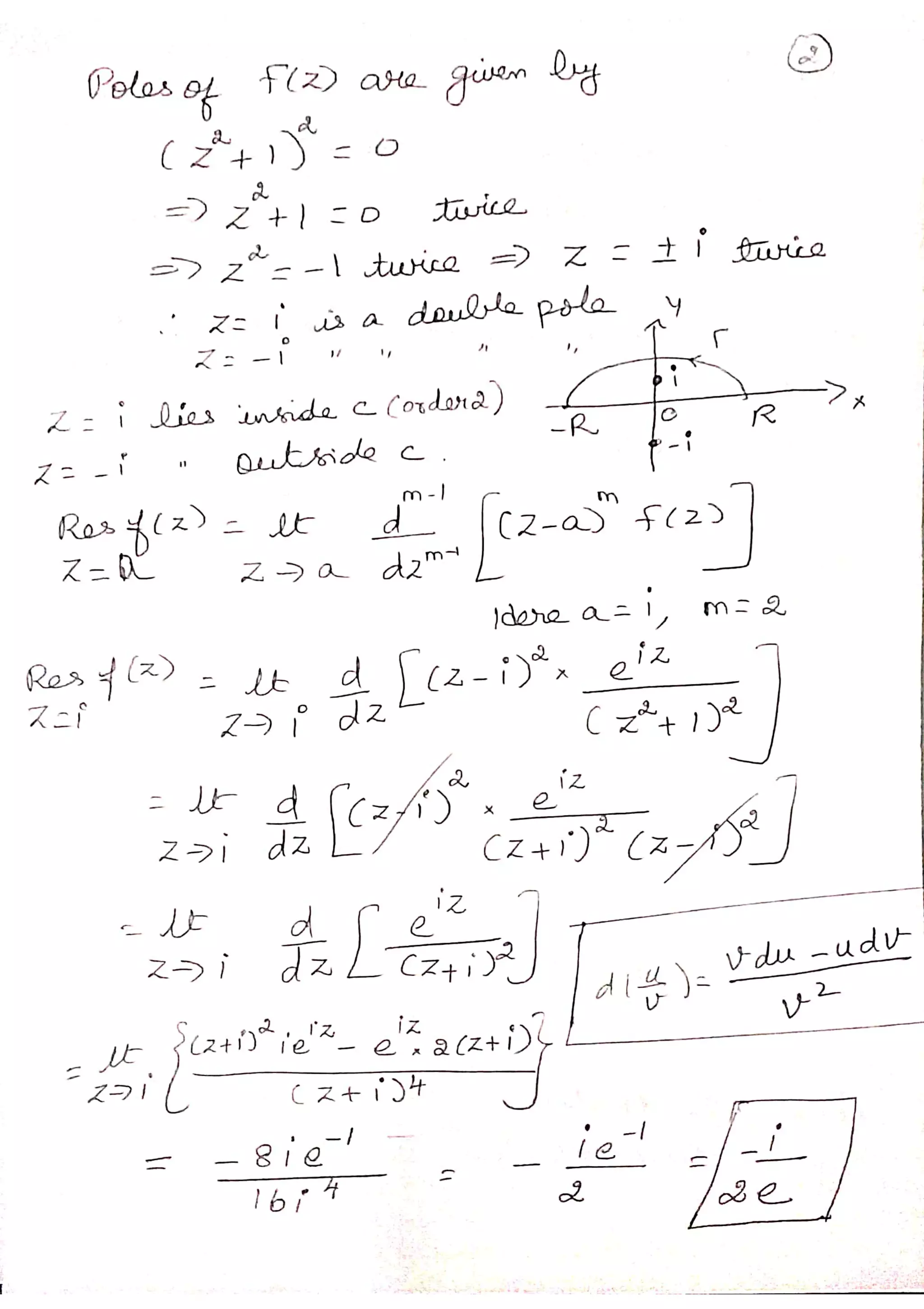 Type iii contour integral | PDF