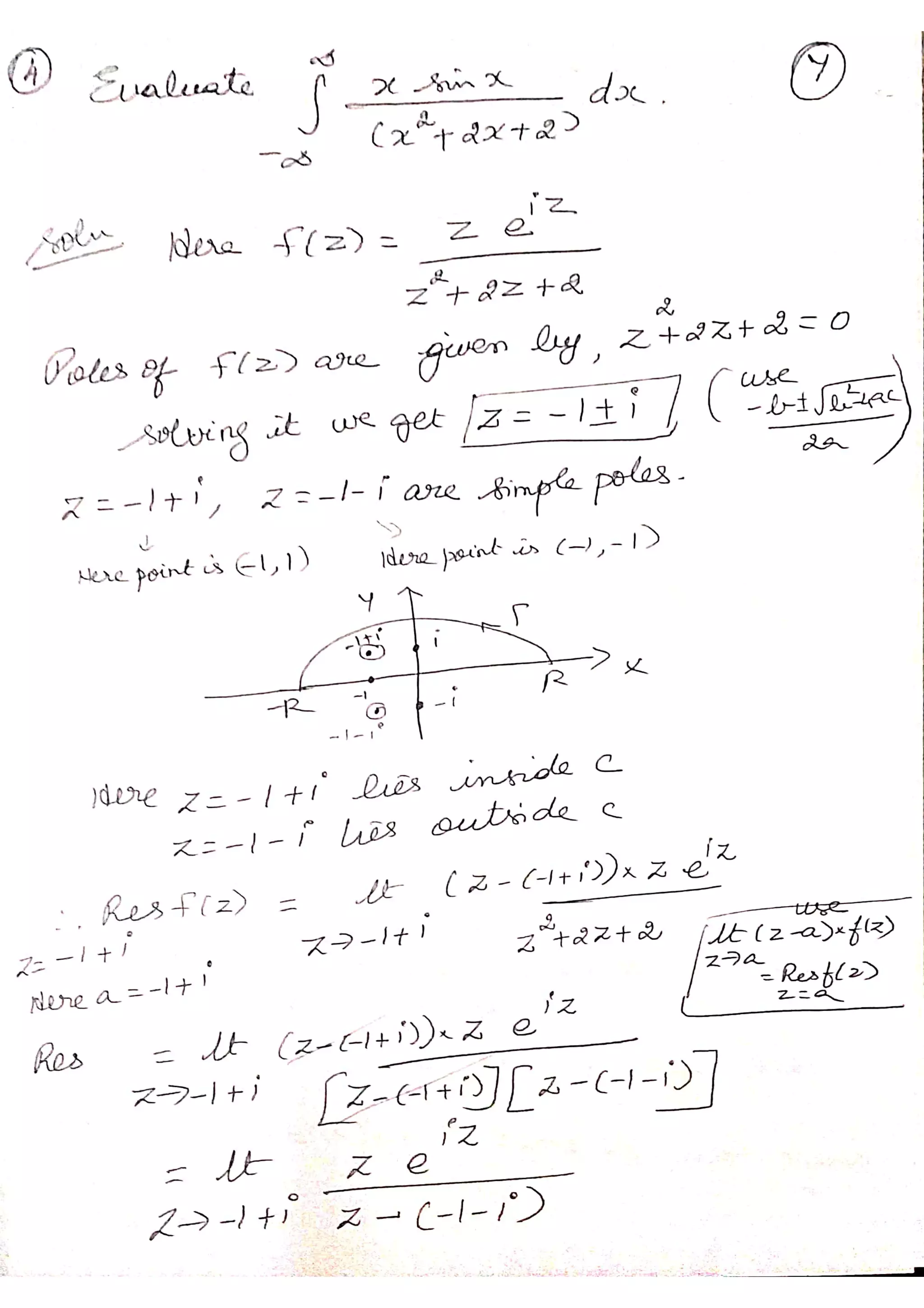 Type iii contour integral | PDF