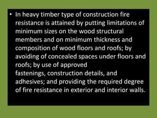 Type iv building construction | PPT