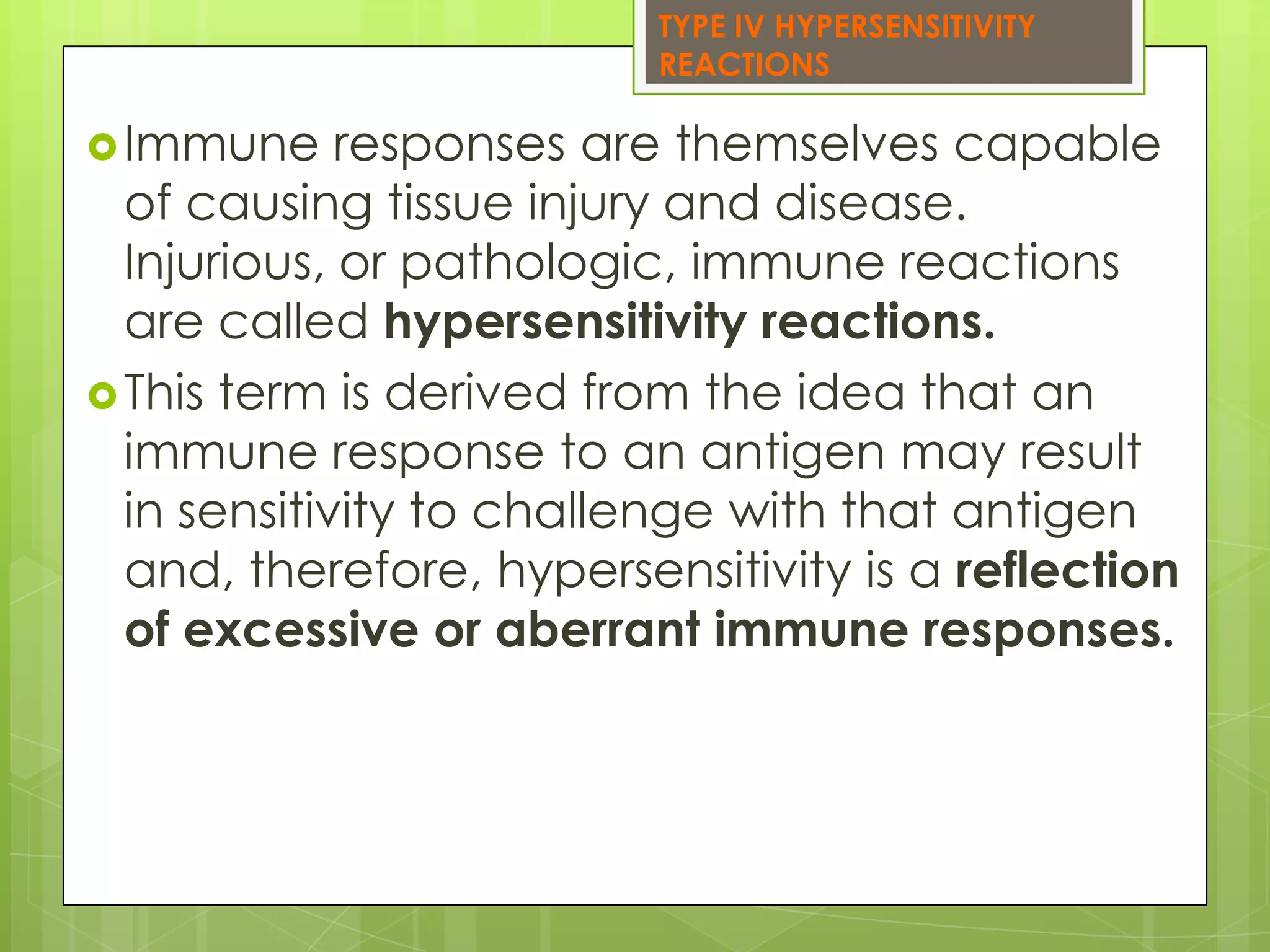 Type iv hypersensitivity reactions | PPTX