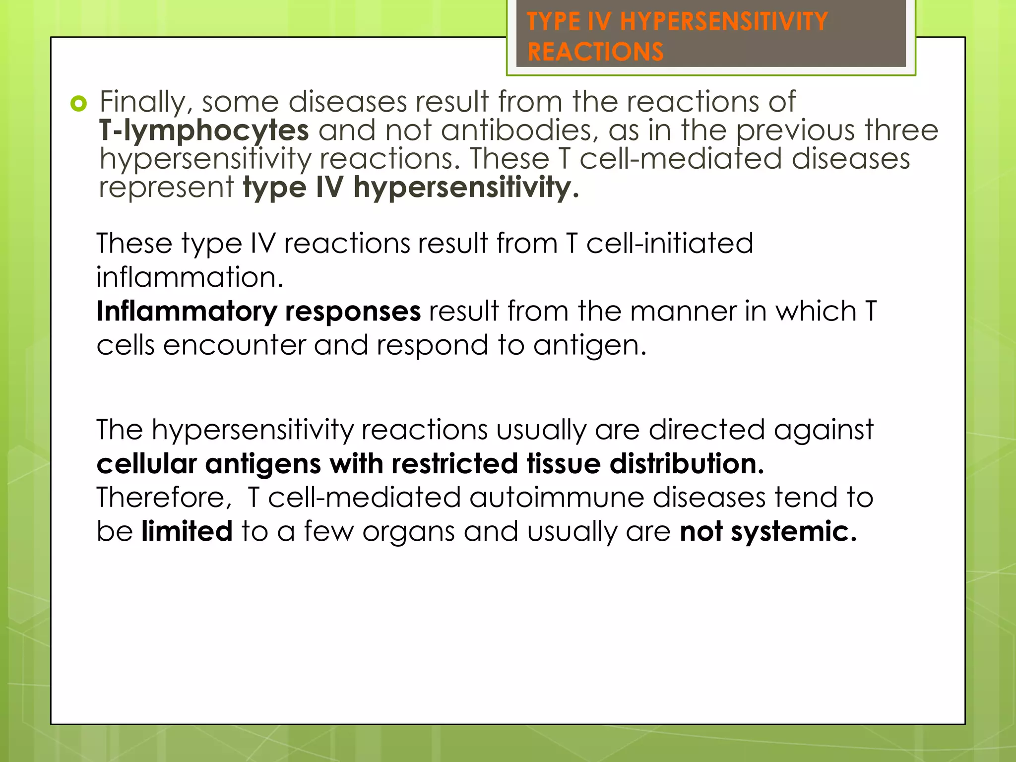 Type iv hypersensitivity reactions | PPTX