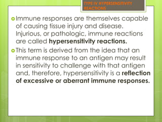Type iv hypersensitivity reactions | PPTX