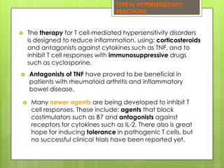 Type iv hypersensitivity reactions | PPTX