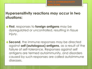Type iv hypersensitivity reactions | PPTX