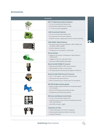 Type K Linear and Rotary Damper Actuators - Rotork | PDF