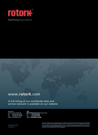 Type K Linear and Rotary Damper Actuators - Rotork | PDF