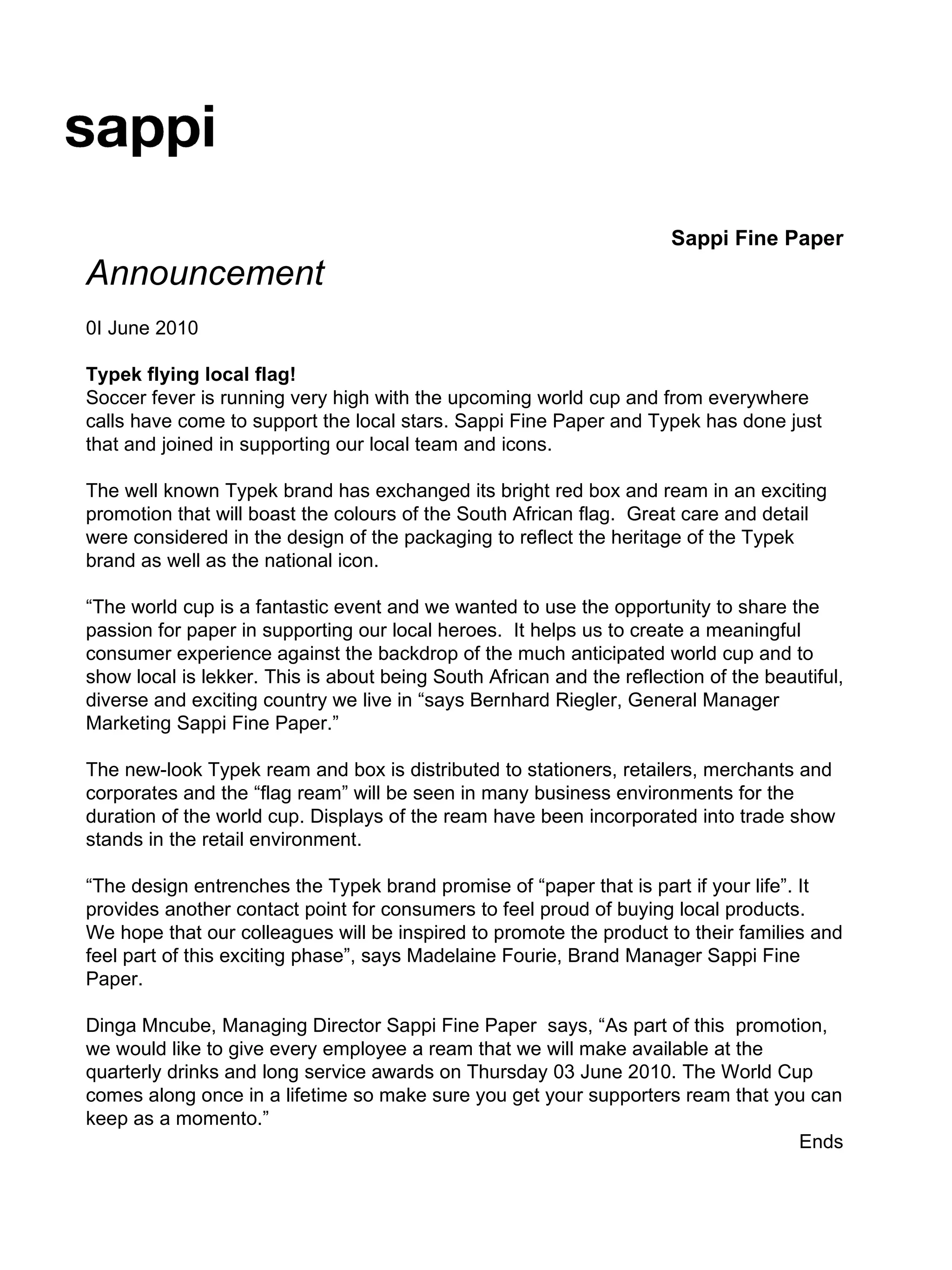 Typek flying local flag | PDF