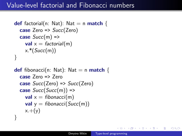 Type Level Programming Ppt