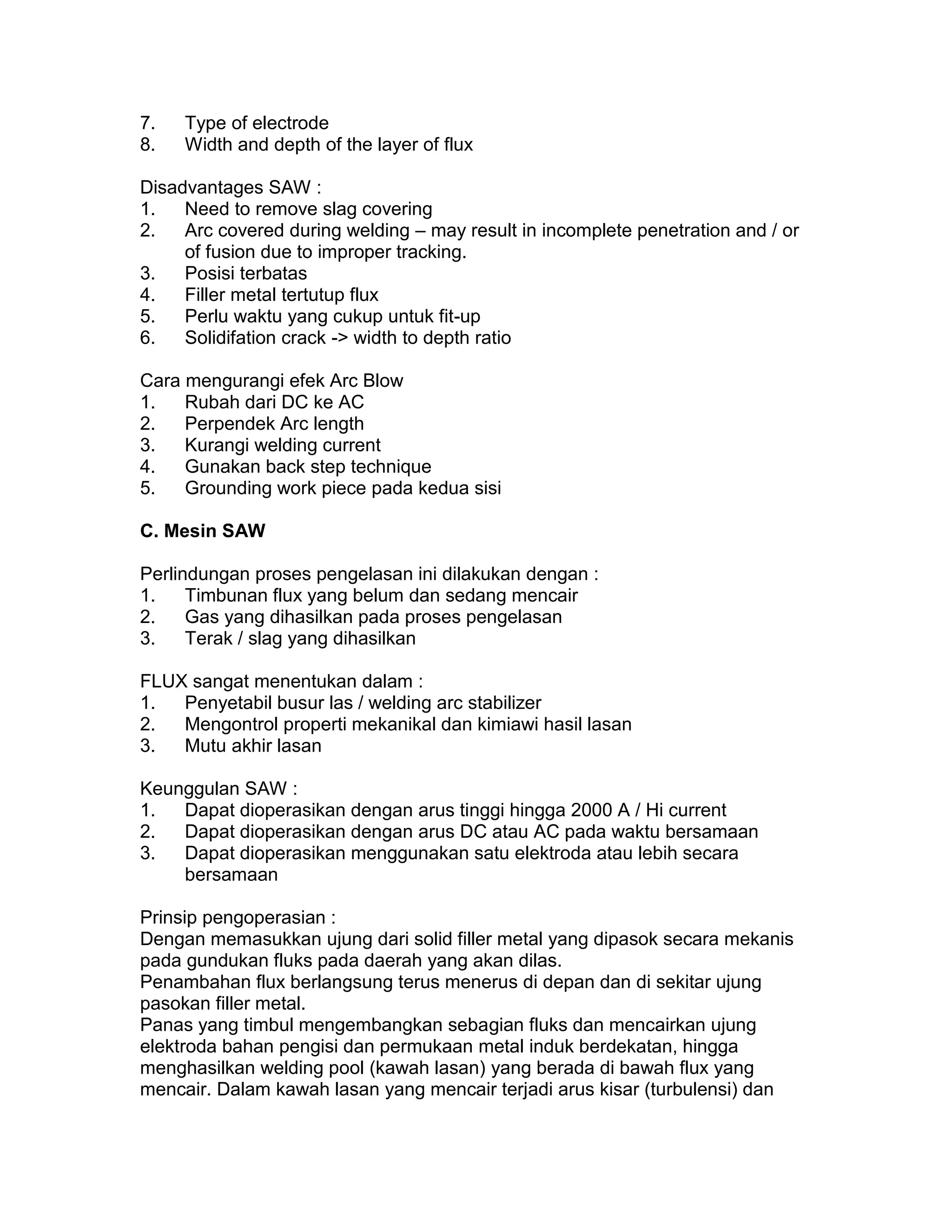 Type mesin las & system pengelasan | PDF