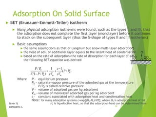 Type of adsorption- Pharmaeutical Physical Chemistry | PPTX