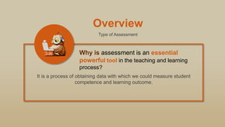 Type of Assessment Overview | PPTX