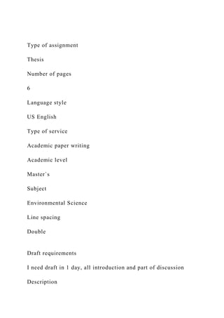 Type of assignmentThesisNumber of pages6Language s.docx