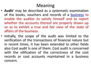 Type of auditing | PPT
